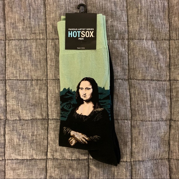 Hot Sox | Underwear & Socks | Nwt Mona Lisa Socks Mens 13 | Poshmark